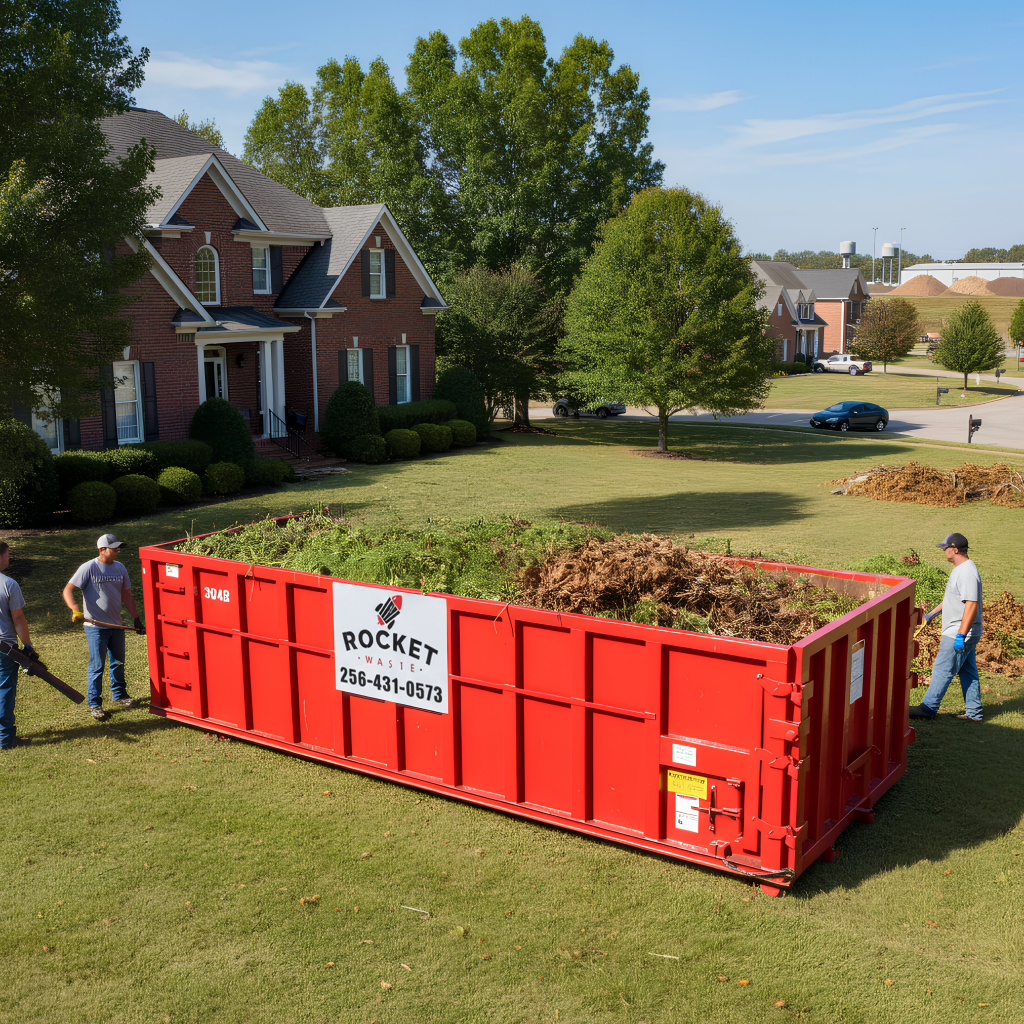Yard Waste Disposal Services in Alabama